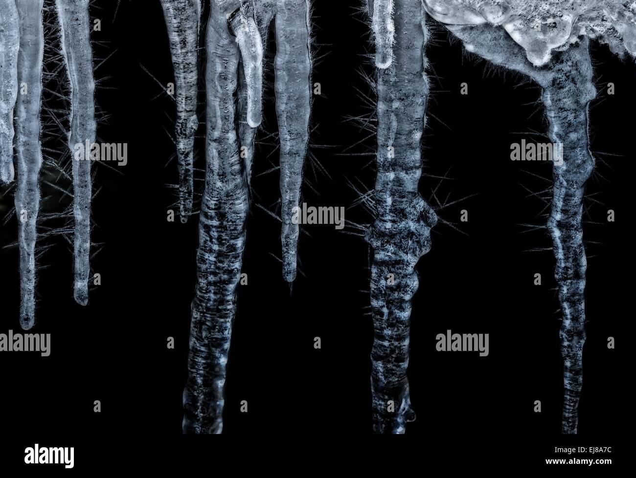 Ice cold blue Stock Photo - Alamy