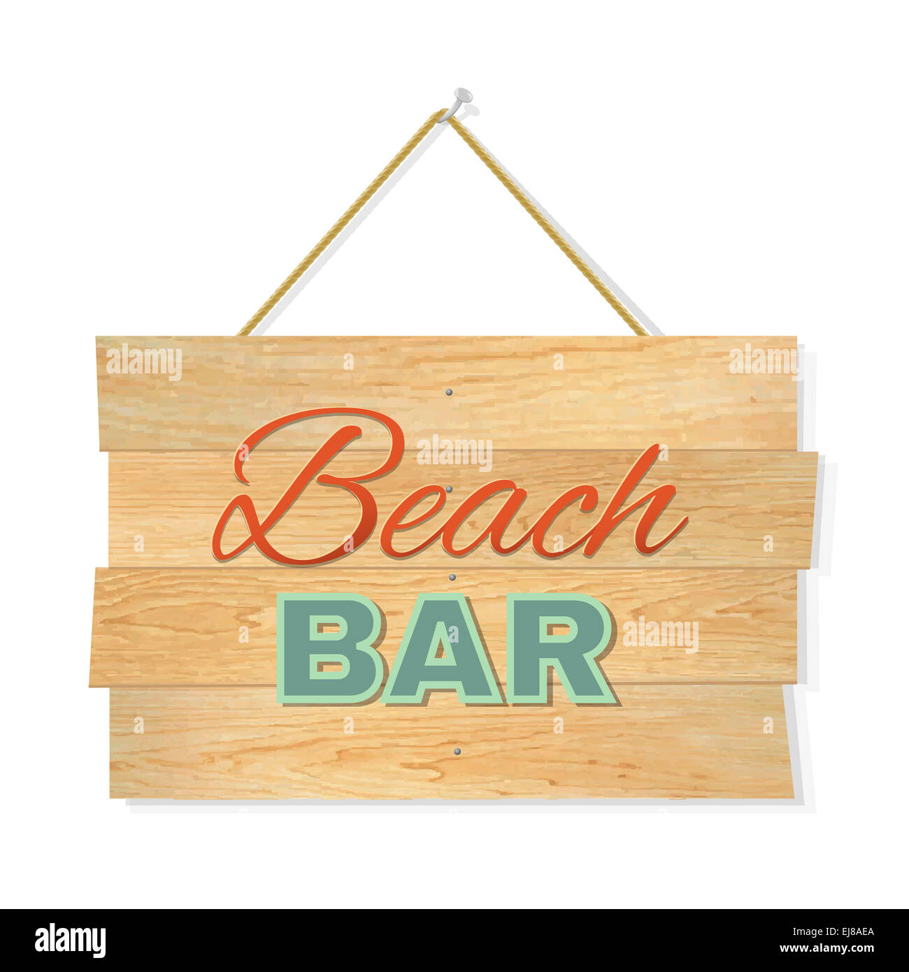 Fun on the beach vintage Cut Out Stock Images & Pictures - Alamy