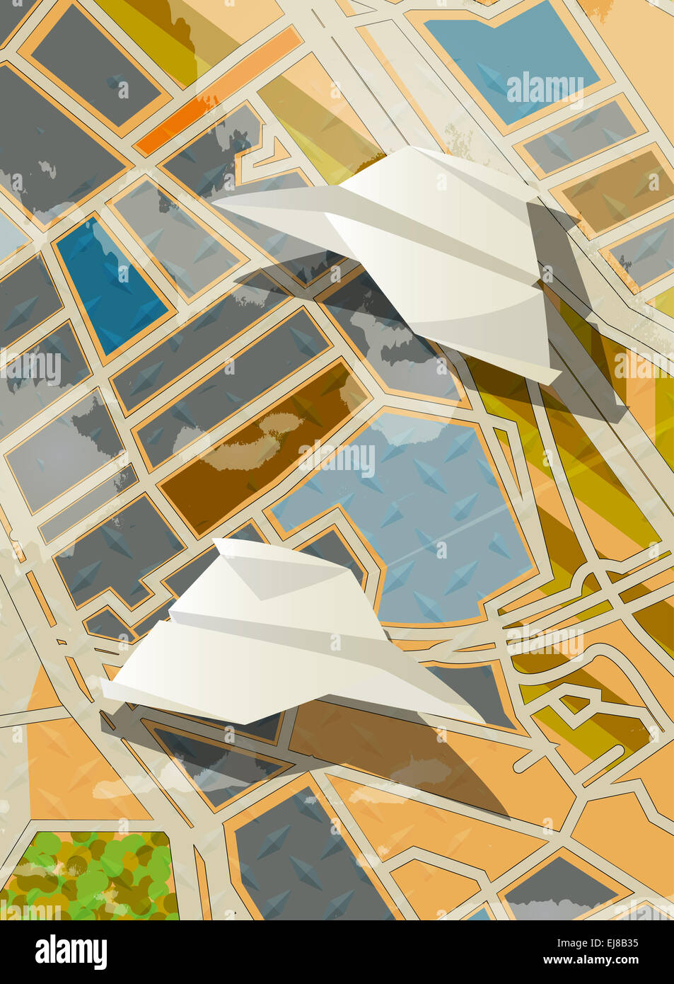 Wallpaper poster aerial hi-res stock photography and images - Alamy