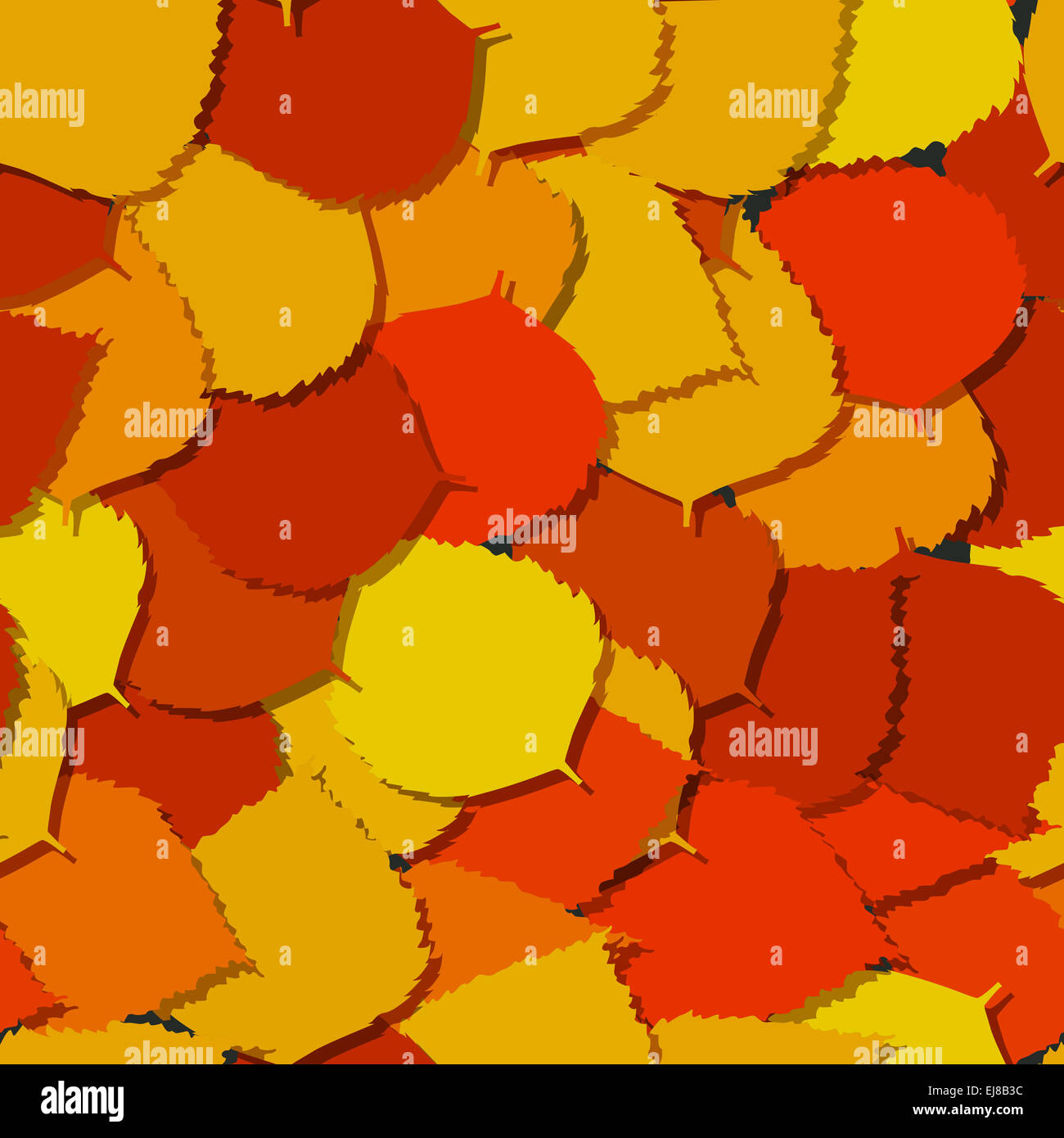 Autumn leaves design Stock Photo - Alamy