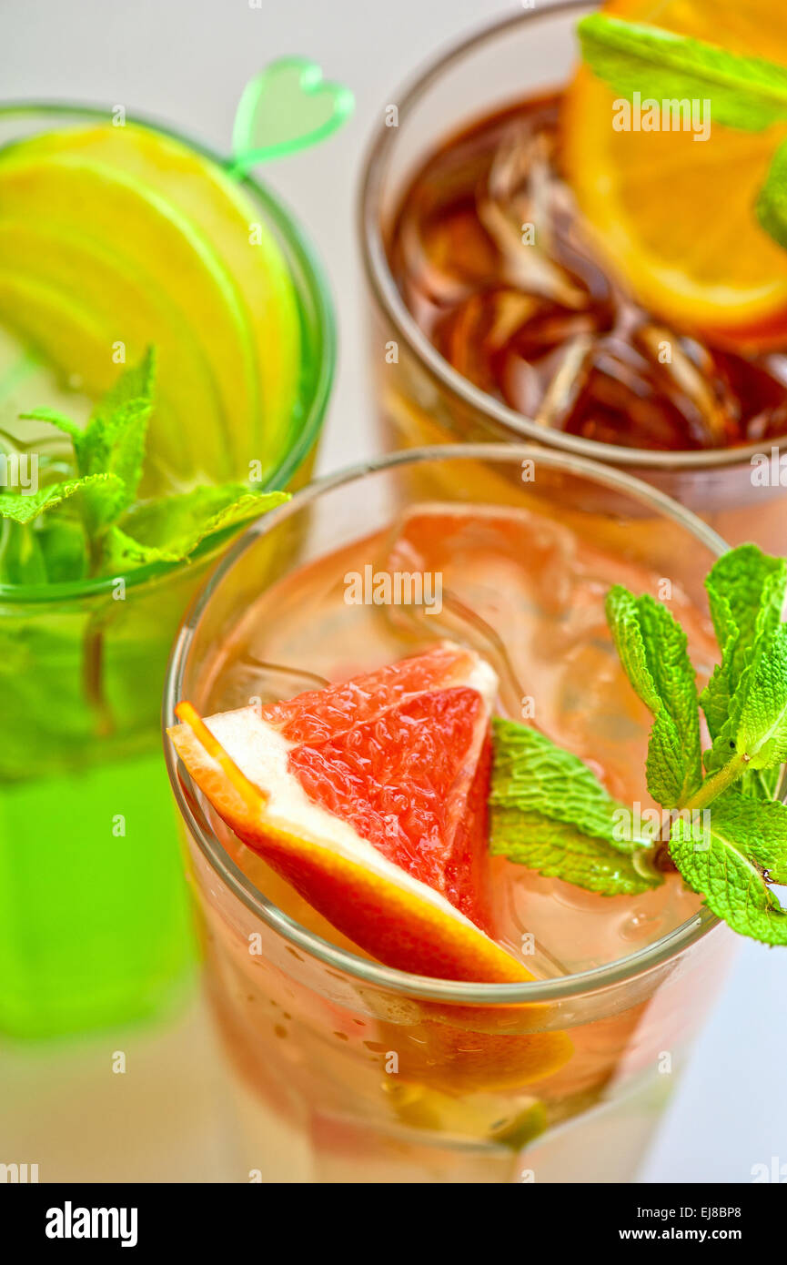 fresh cold tea Stock Photo - Alamy