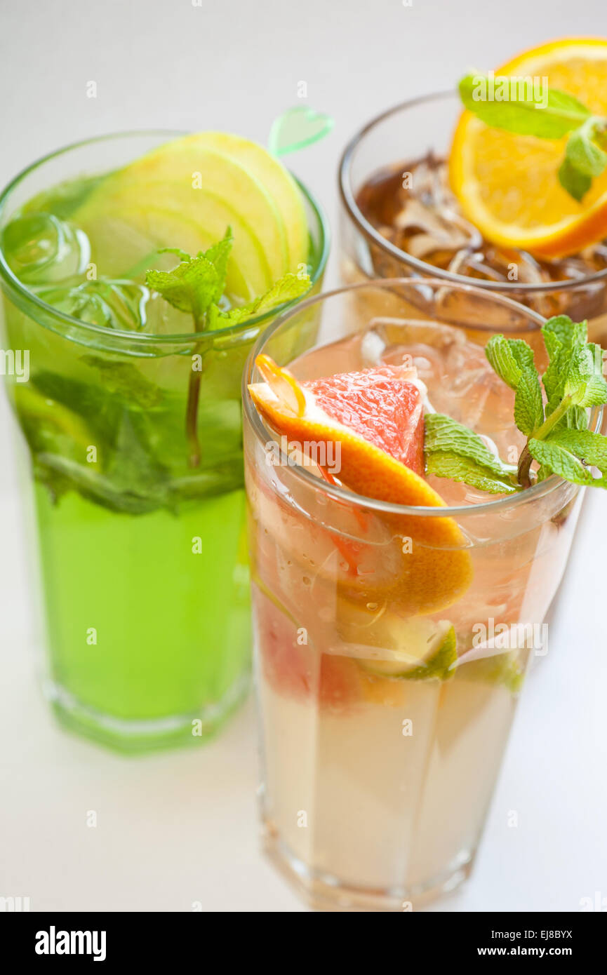 fresh cold tea Stock Photo - Alamy