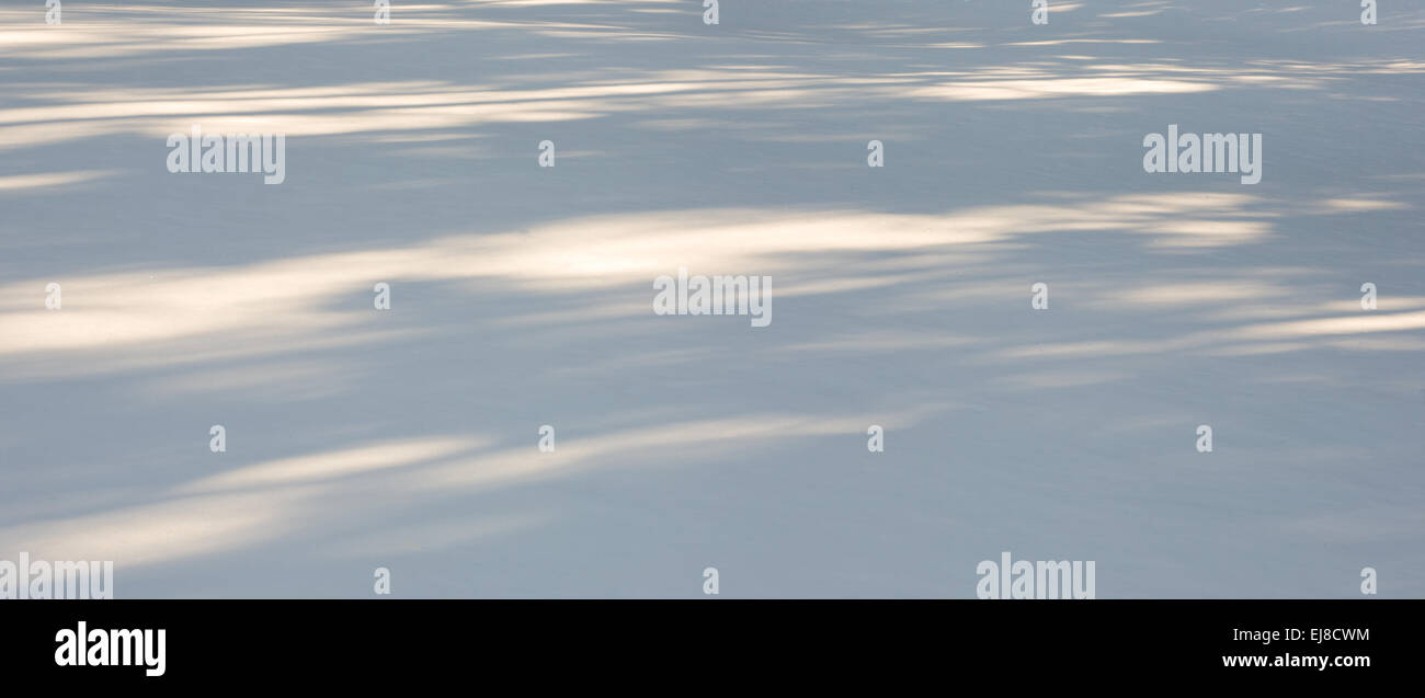 Snow with sunlight and shadow in panoramic format Stock Photo - Alamy