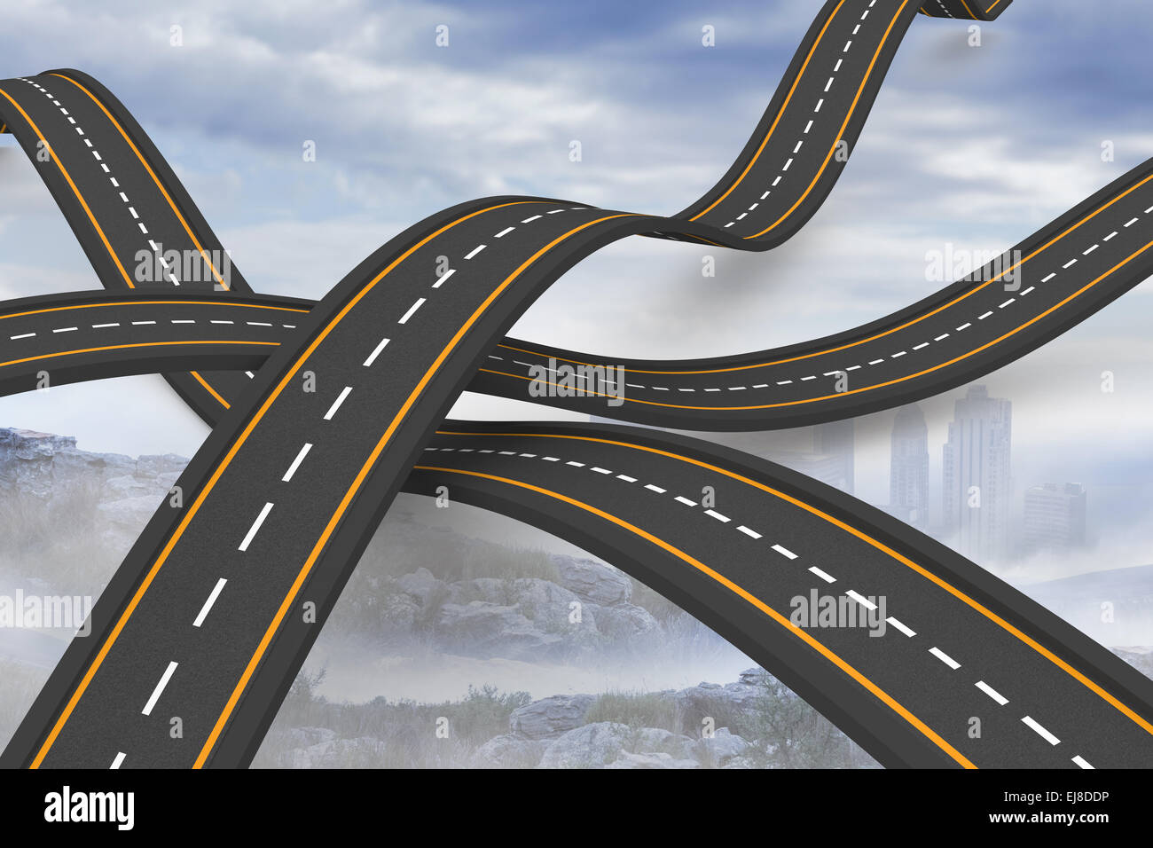 Bumpy roads hi-res stock photography and images - Alamy