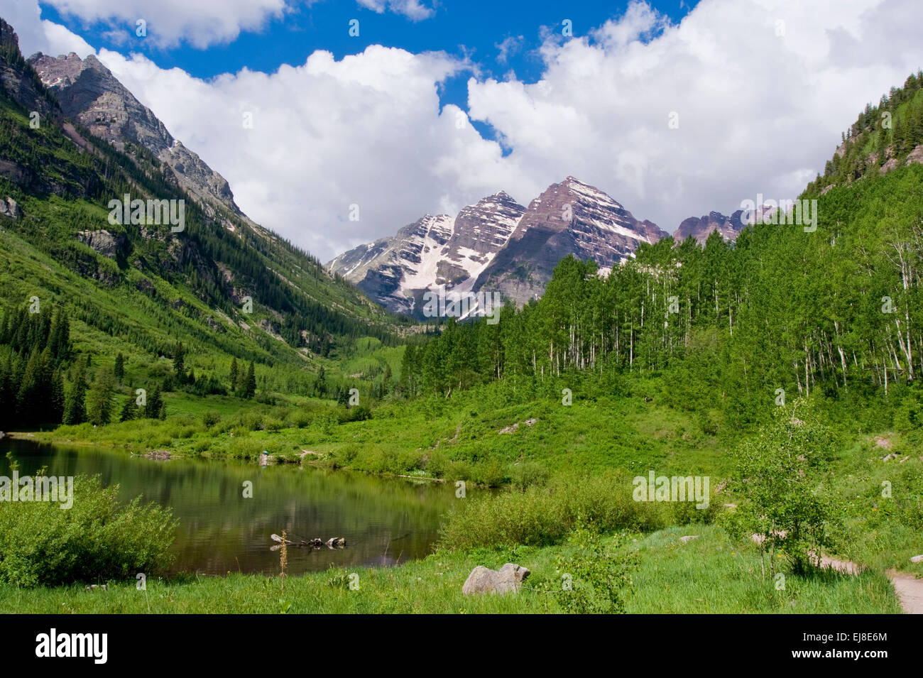 Maroon Bells Aspen Colorado Stock Photo - Alamy