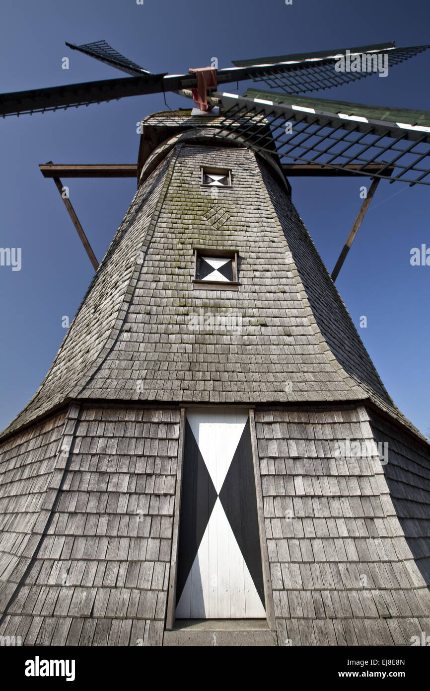 Windmill, Issum, Lower Rhine, Germany Stock Photo - Alamy