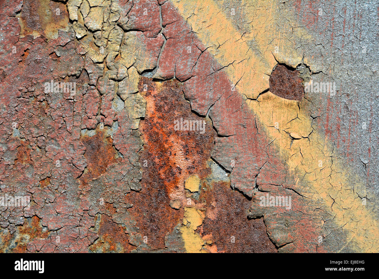 Rust on the surface of metal Stock Photo - Alamy