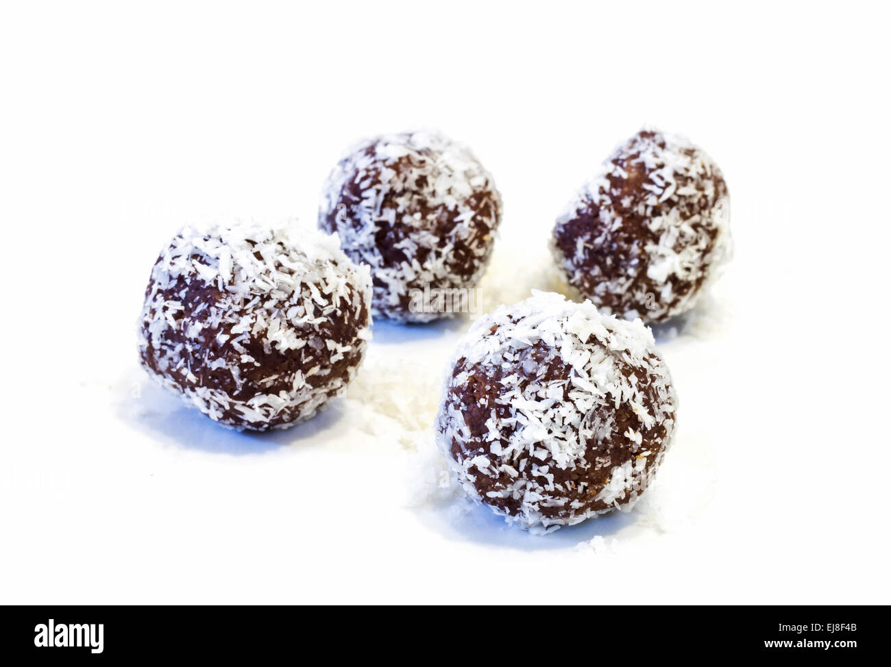 Chocolate balls Stock Photo - Alamy