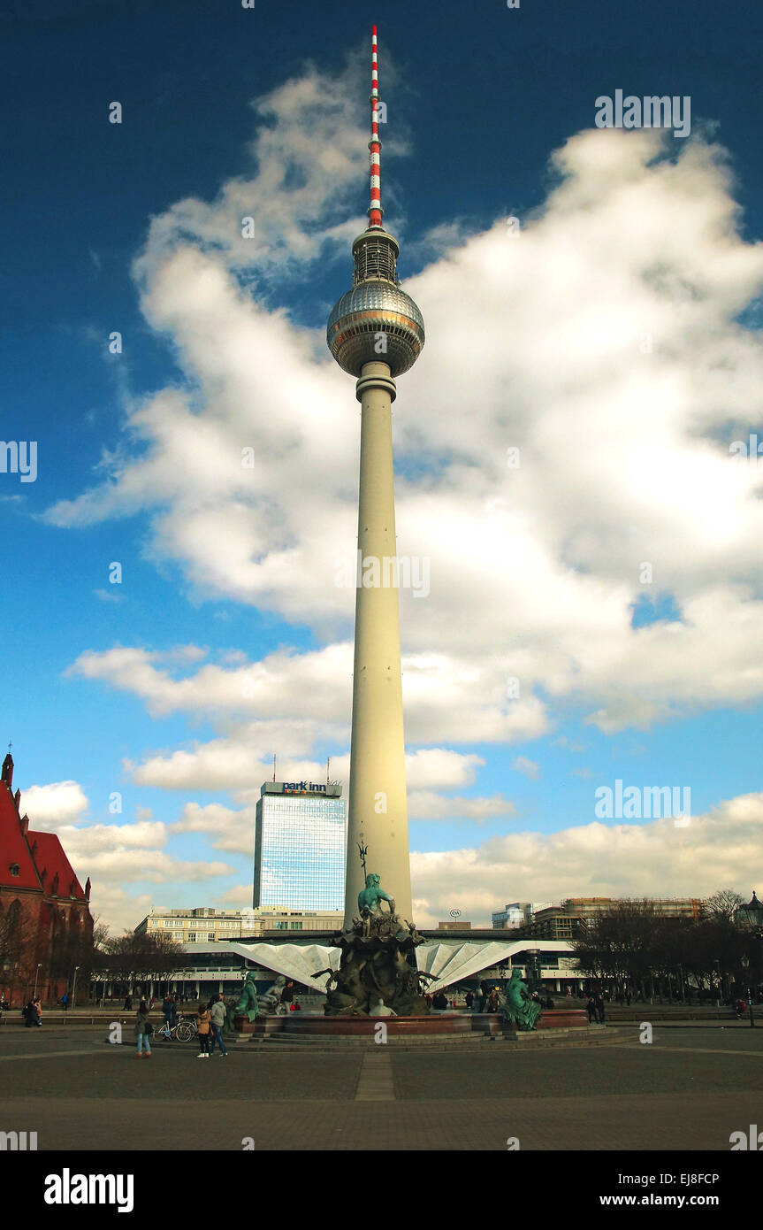 TV Tower Germany Berlin Stock Photo - Alamy