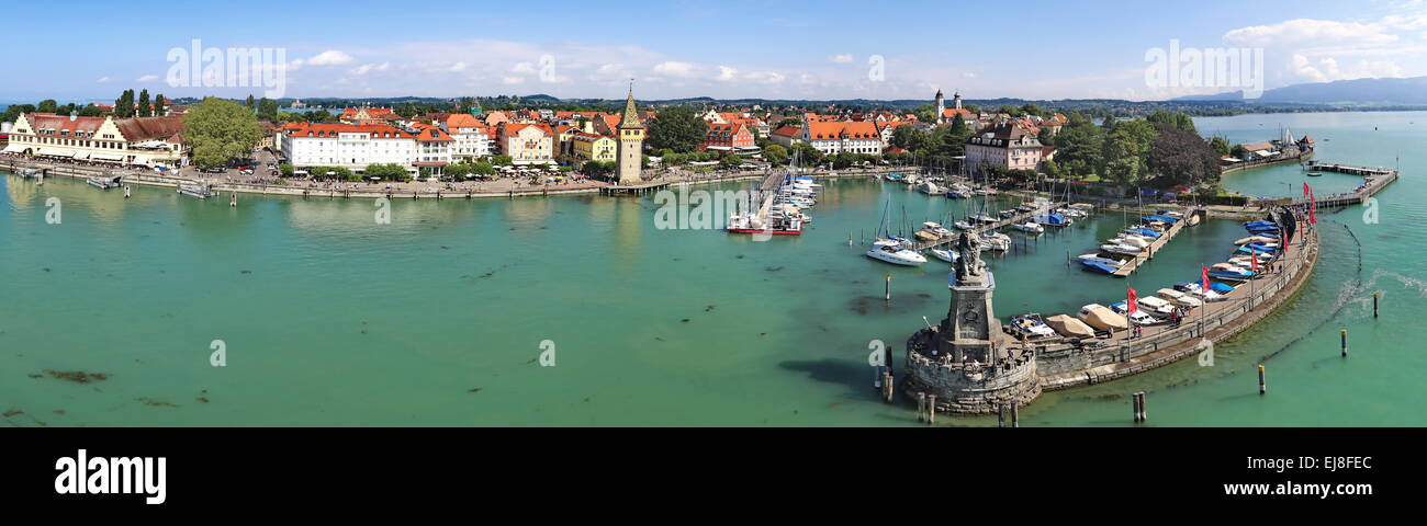 Lindau hafen tower hi-res stock photography and images - Alamy