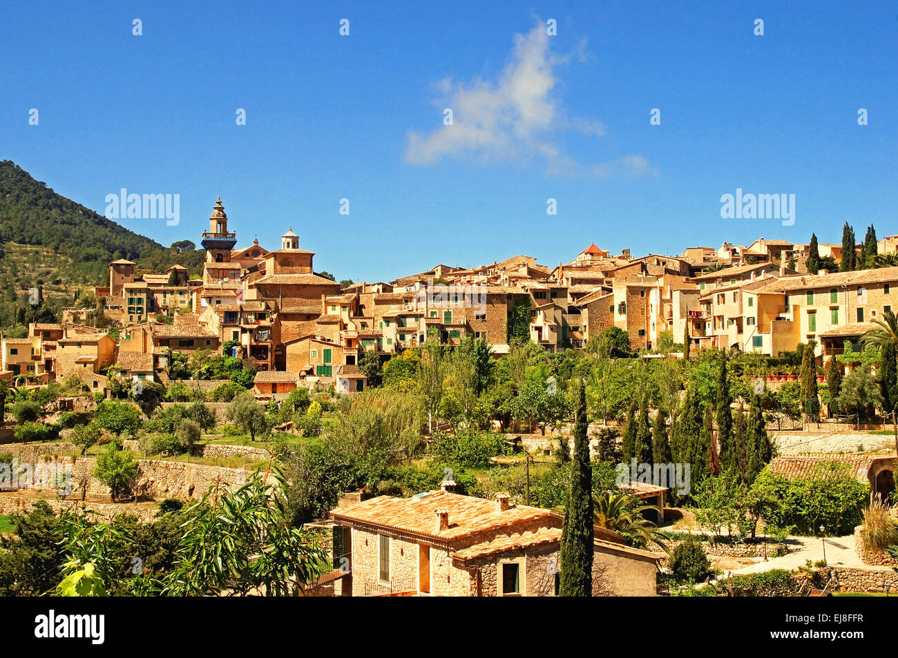 Valldemossa Spain Mallorca Stock Photo - Alamy