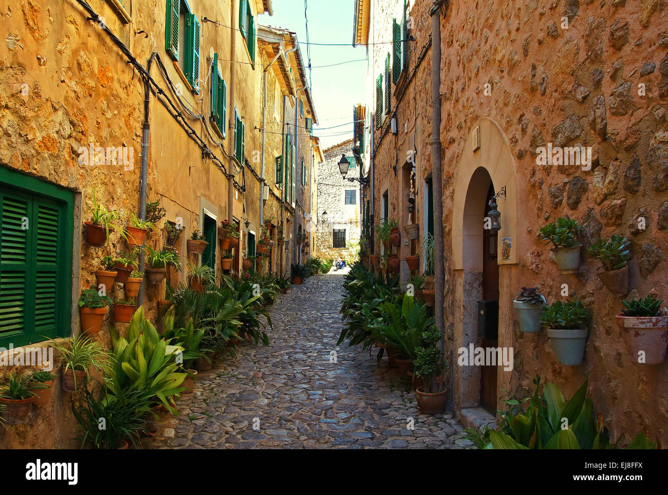 Valldemossa Spain Mallorca Stock Photo - Alamy