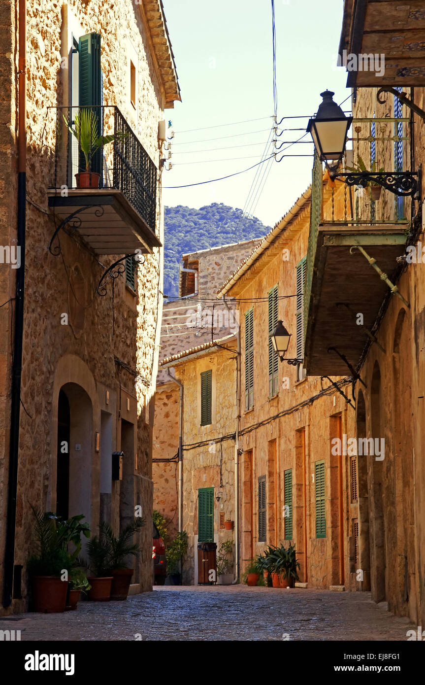Valldemossa Spain Mallorca Stock Photo - Alamy