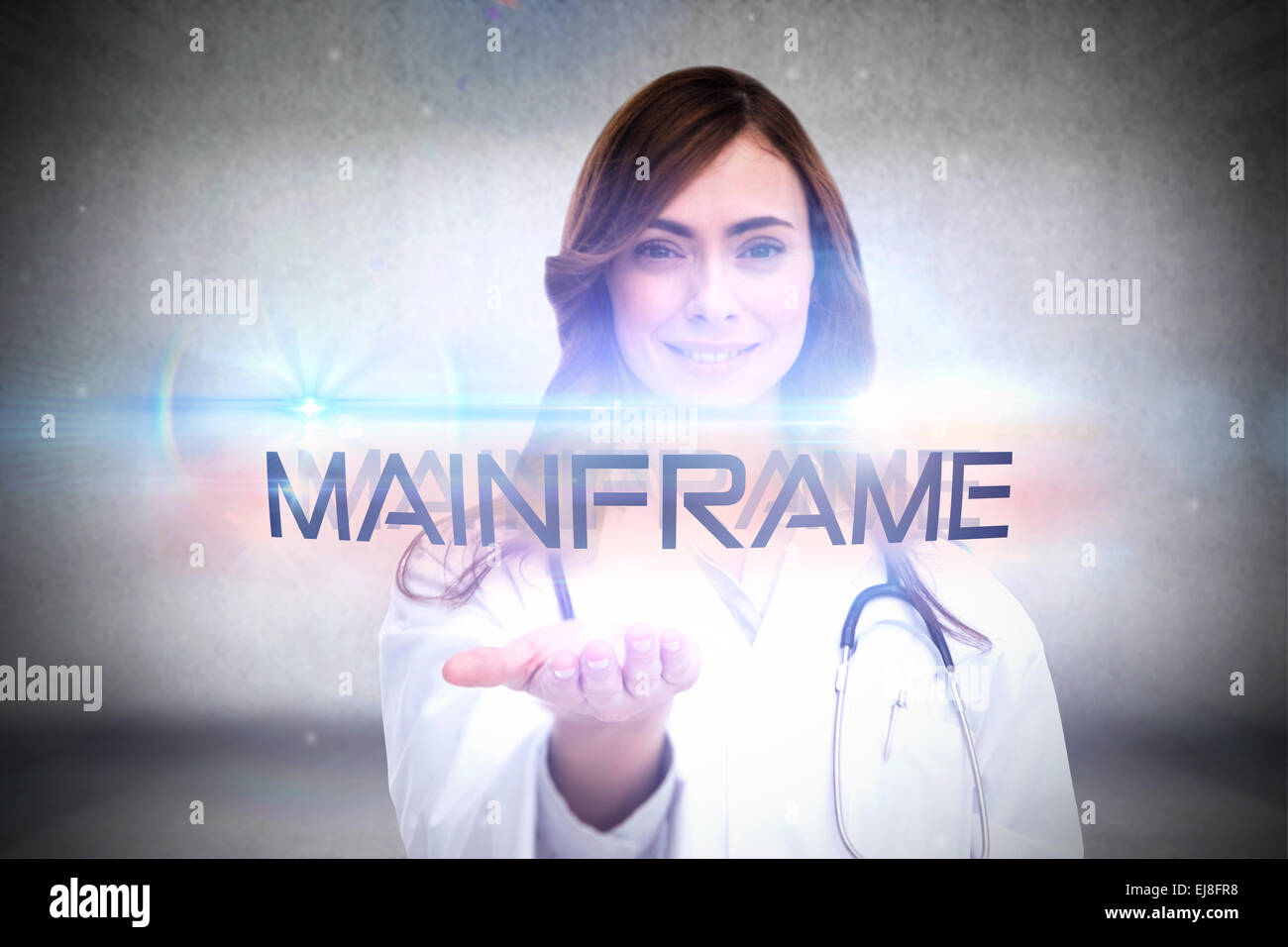 Mainframe woman hi-res stock photography and images - Alamy