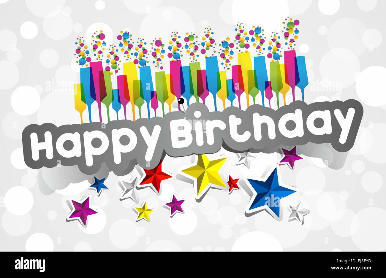 Birthday elemen hi-res stock photography and images - Alamy