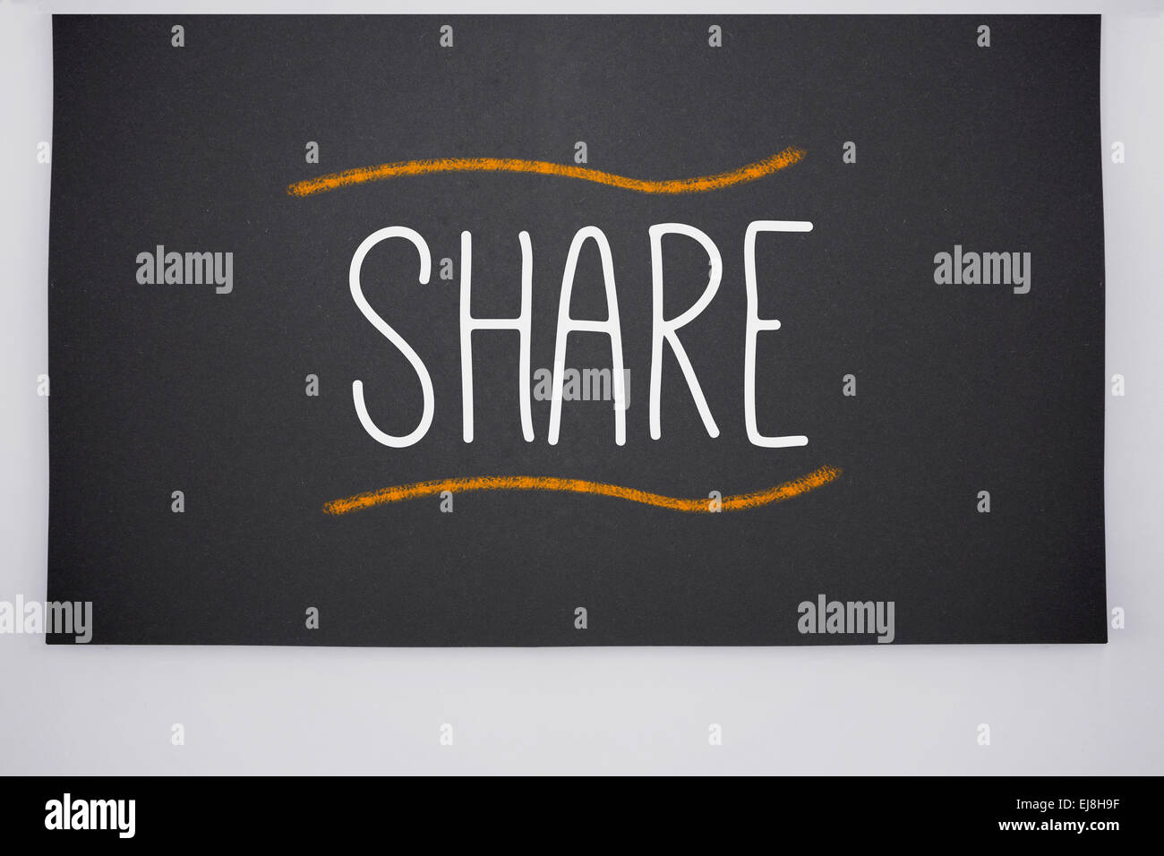 Share text written on hi-res stock photography and images - Alamy
