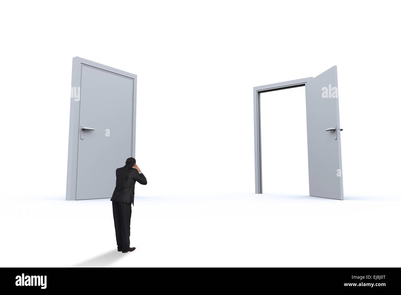 Shouting at computer Cut Out Stock Images & Pictures - Alamy