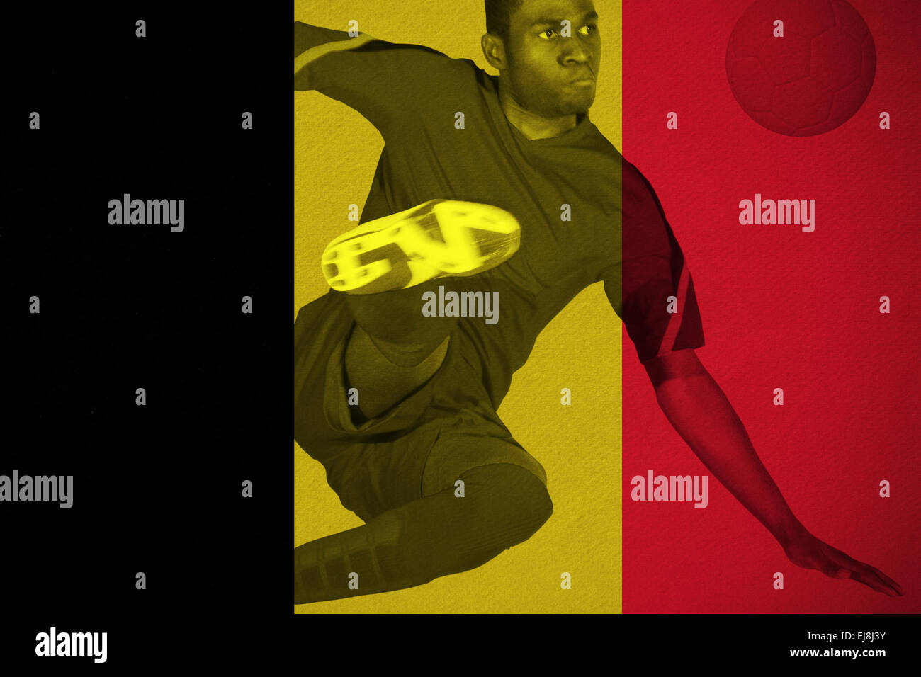 Red football sportswear hi-res stock photography and images - Alamy