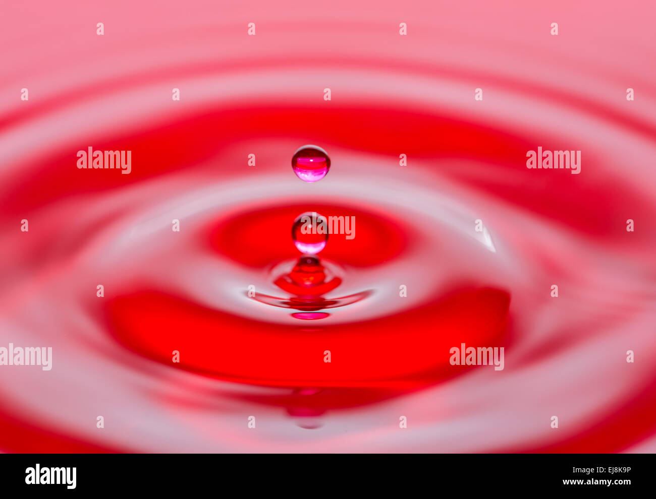 frozen liquid droplet Stock Photo - Alamy