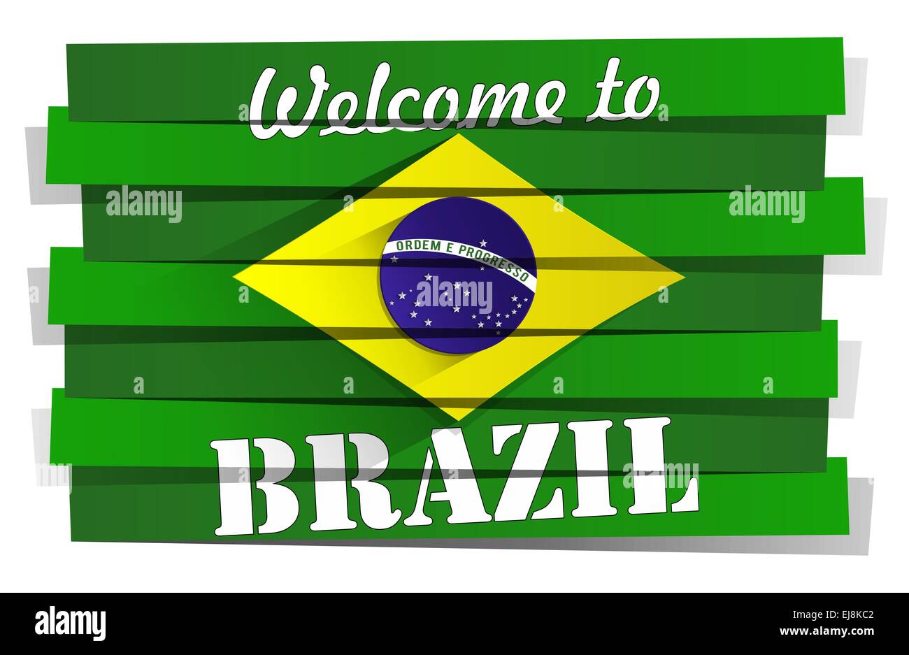Welcome to brazil sign hi-res stock photography and images - Alamy