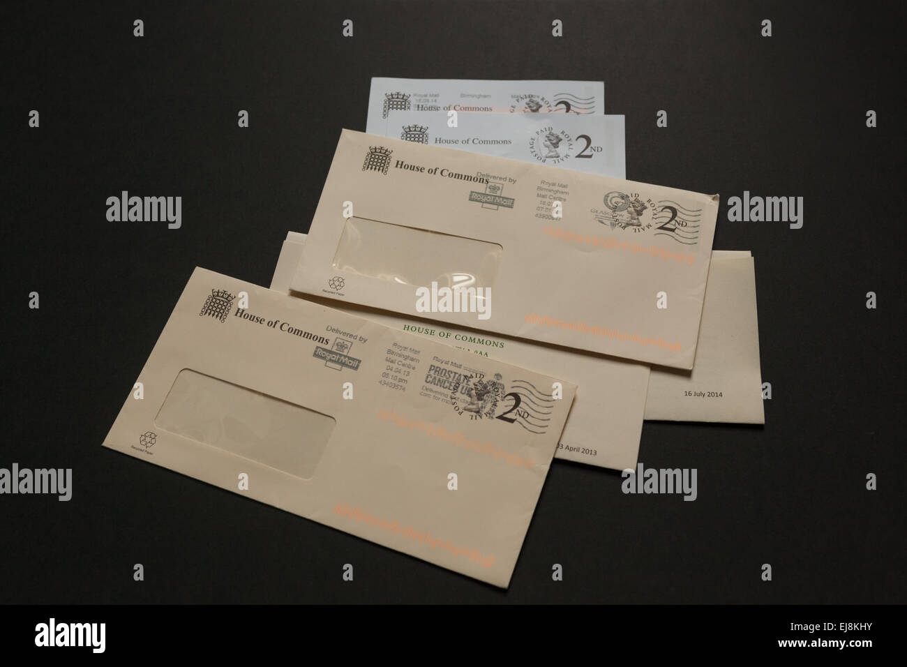 House of commons envelope hi-res stock photography and images - Alamy