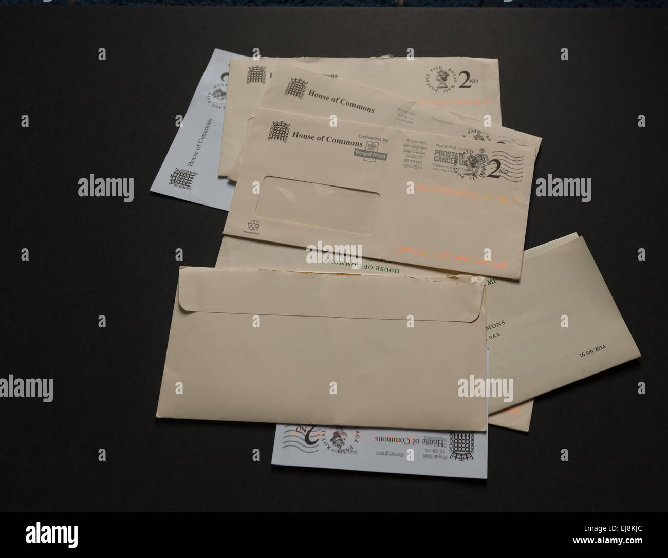 House of commons envelope hi-res stock photography and images - Alamy
