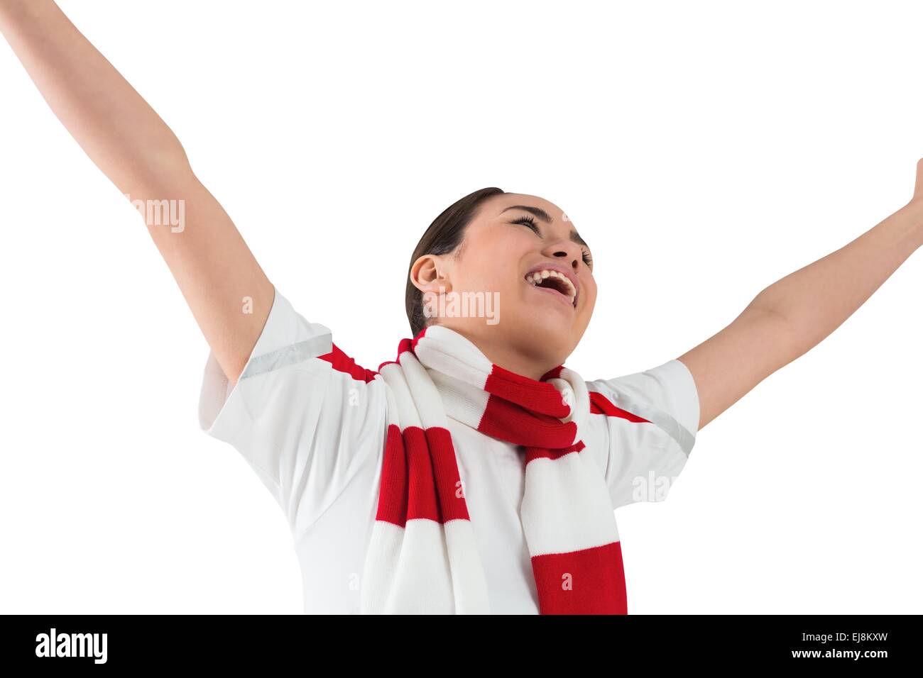 Excited asian football fan hi-res stock photography and images - Alamy