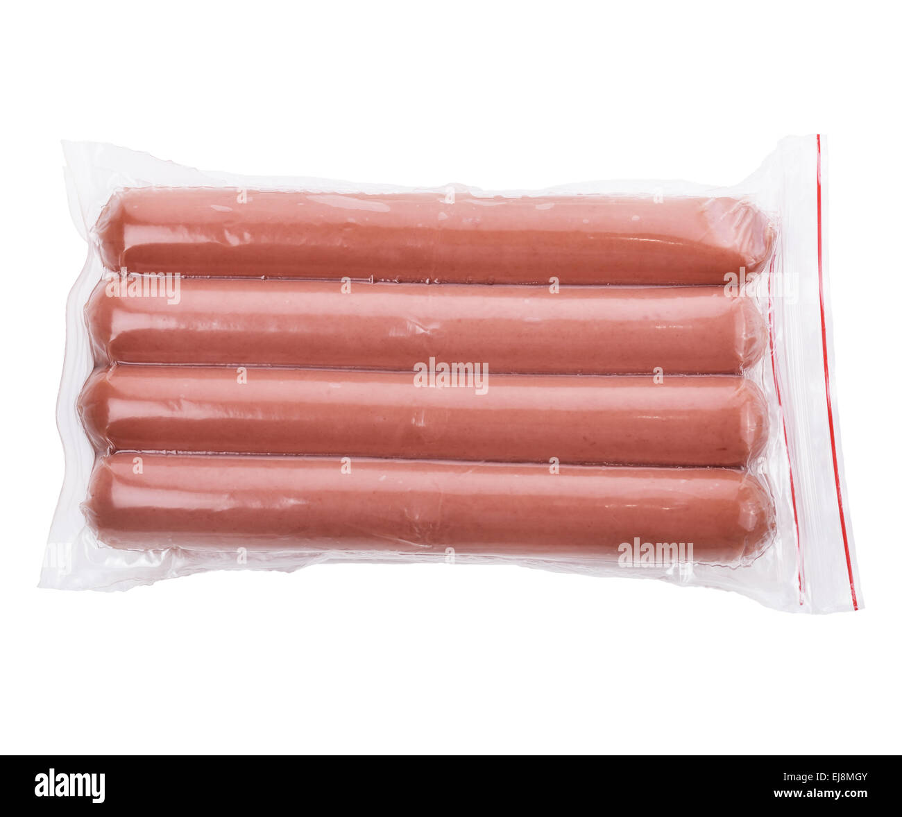 Raw meat in plastic package Cut Out Stock Images & Pictures - Alamy