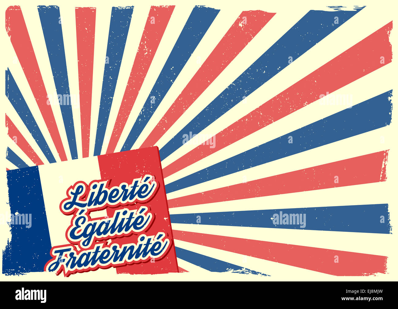 France red flag hi-res stock photography and images - Alamy