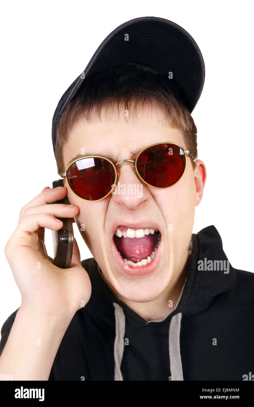 Teenager angry hi-res stock photography and images - Alamy