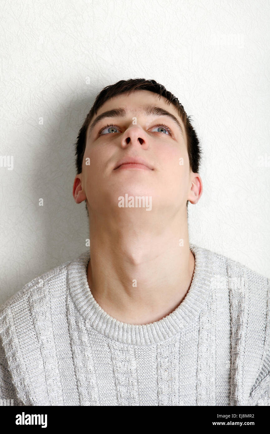 Teenager thoughtful thinking hi-res stock photography and images - Alamy