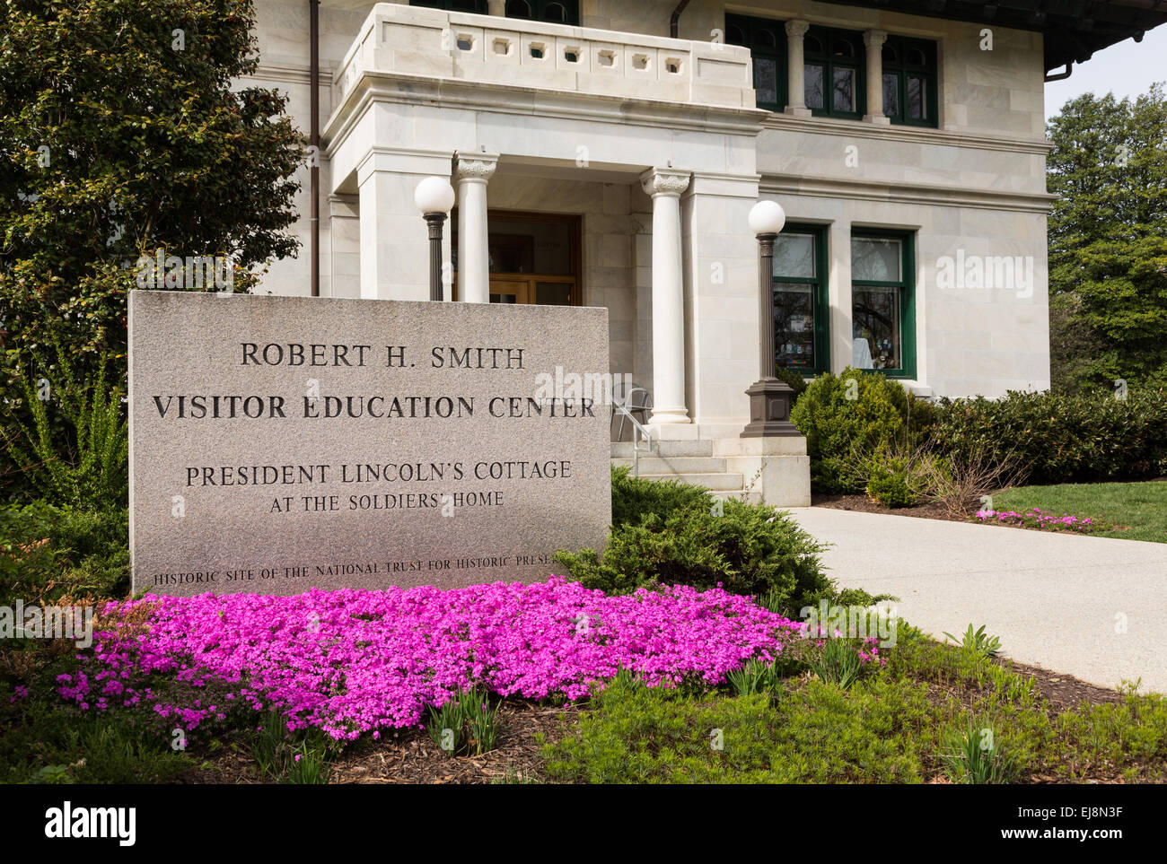 President Lincoln Cottage in Washington DC Stock Photo - Alamy