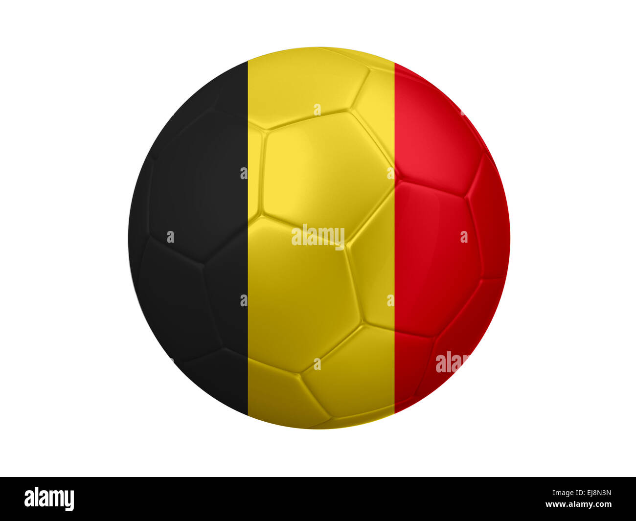 Football belgium flag Cut Out Stock Images & Pictures - Alamy
