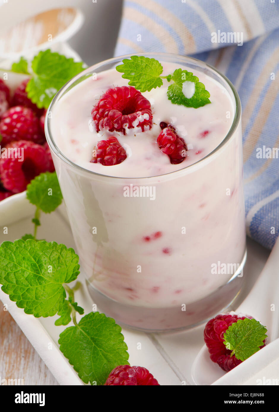 Healthy yogurt hi-res stock photography and images - Alamy
