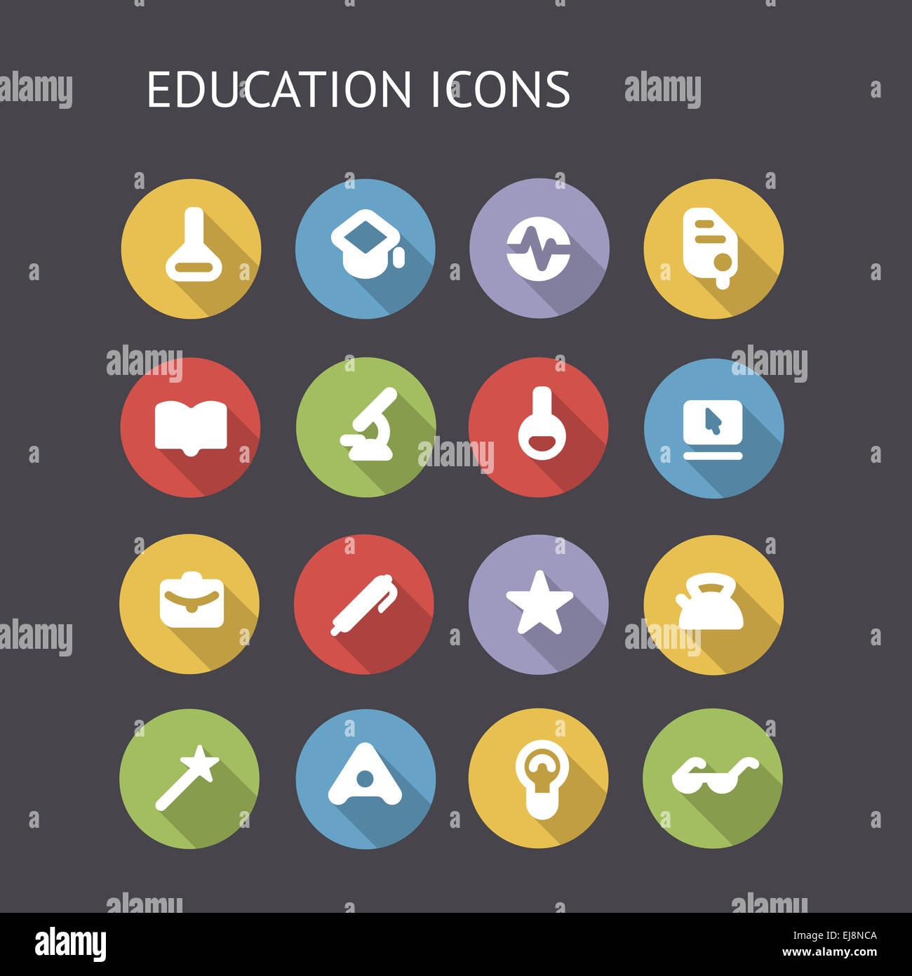 Computer science icons hi-res stock photography and images - Alamy