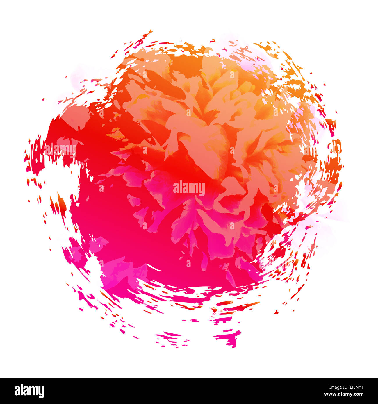 Splattered color Cut Out Stock Images & Pictures - Alamy