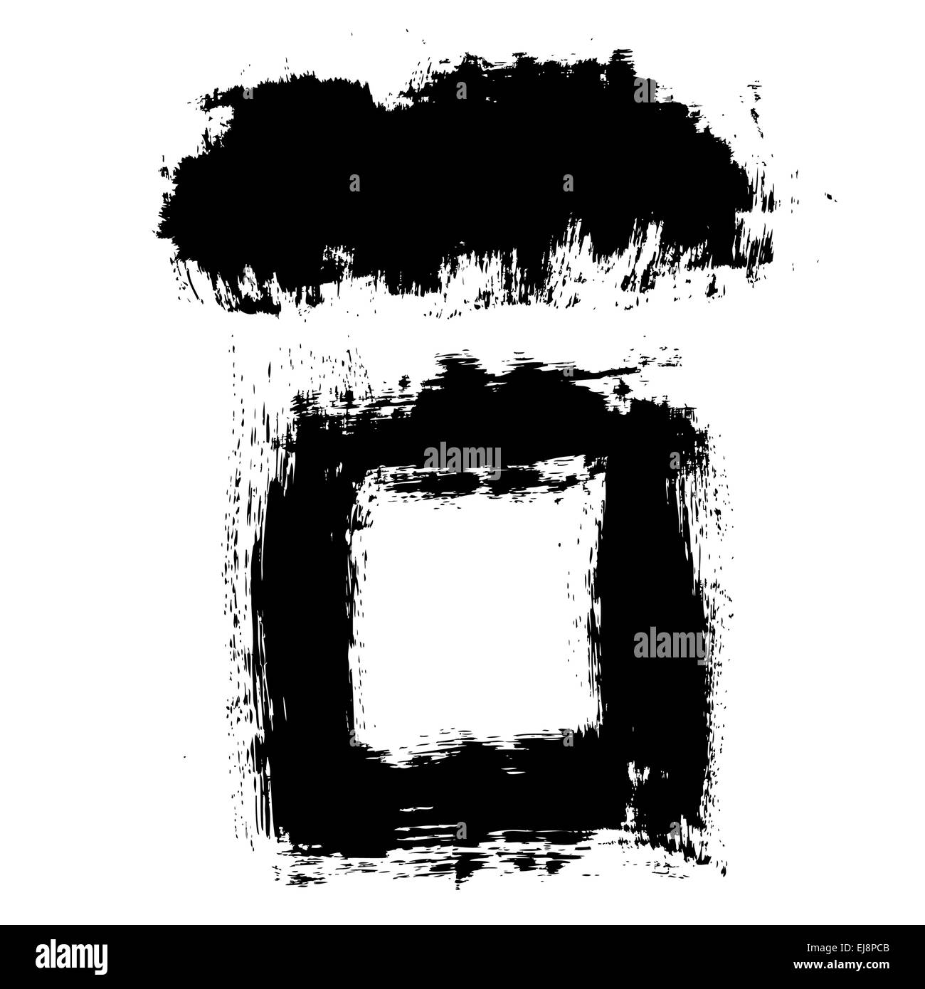 Black ink splatters on Cut Out Stock Images & Pictures - Alamy