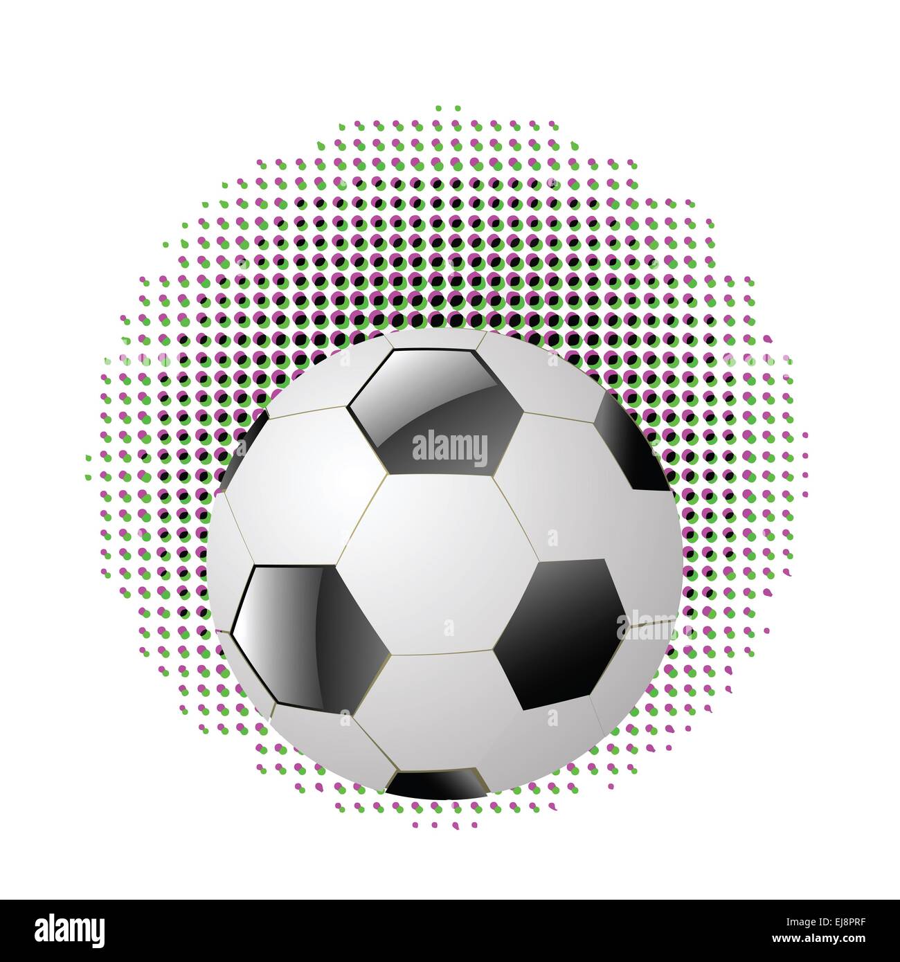 Football pentagon Cut Out Stock Images & Pictures - Alamy