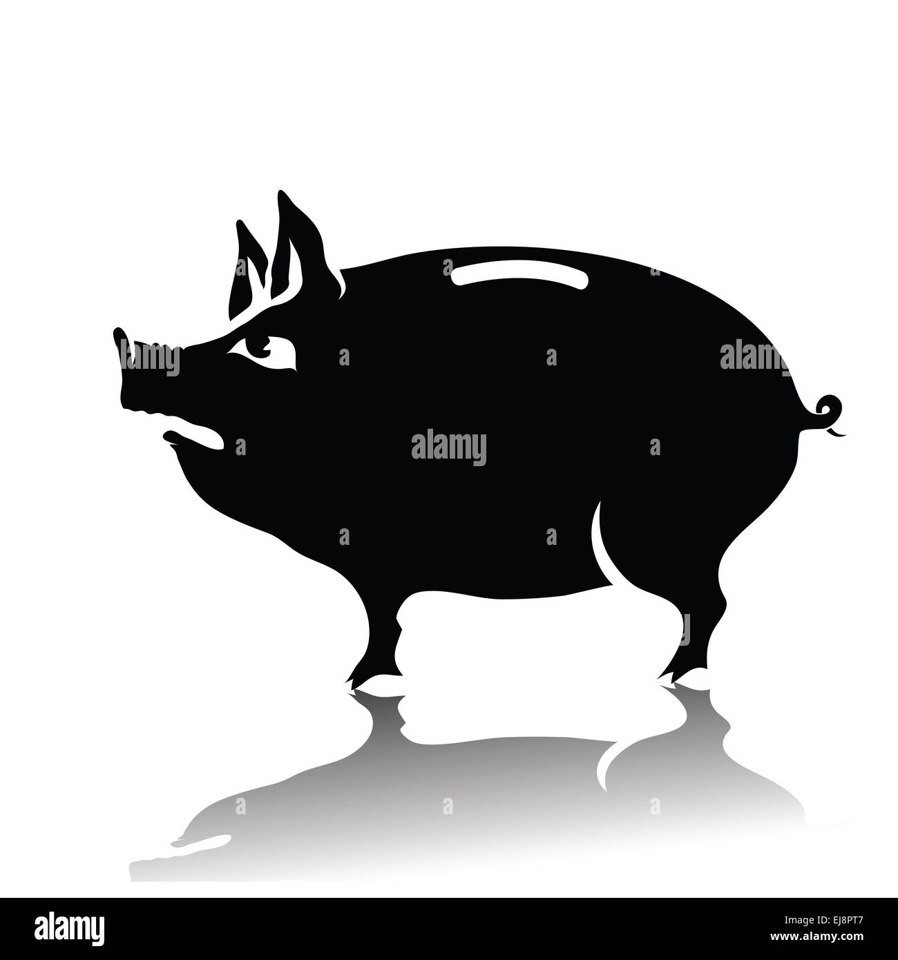 Financial growth concept with piggy bank Cut Out Stock Images ...