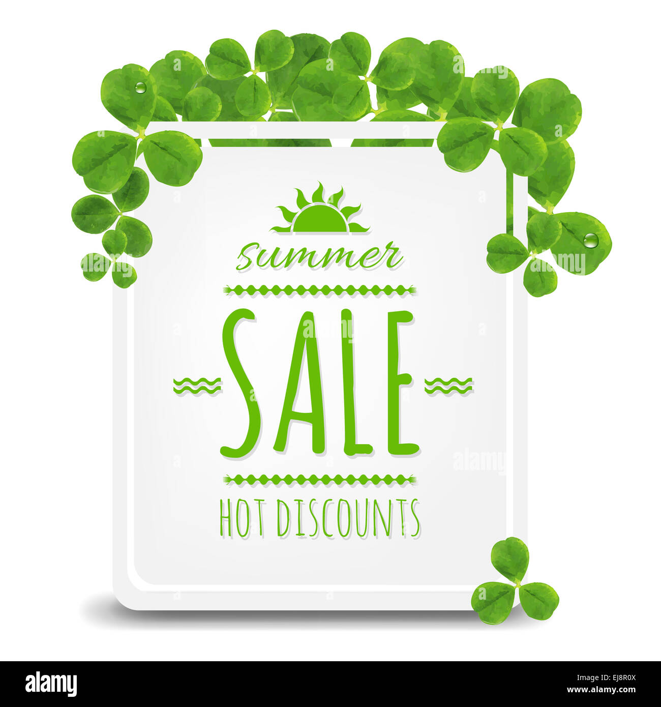 Clover banner hi-res stock photography and images - Alamy