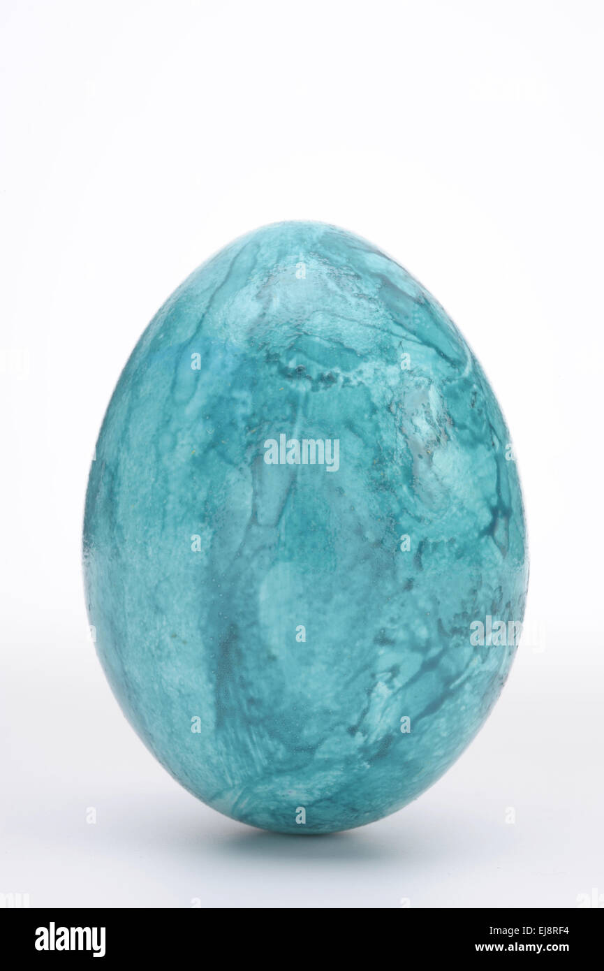 single green easter egg Stock Photo - Alamy