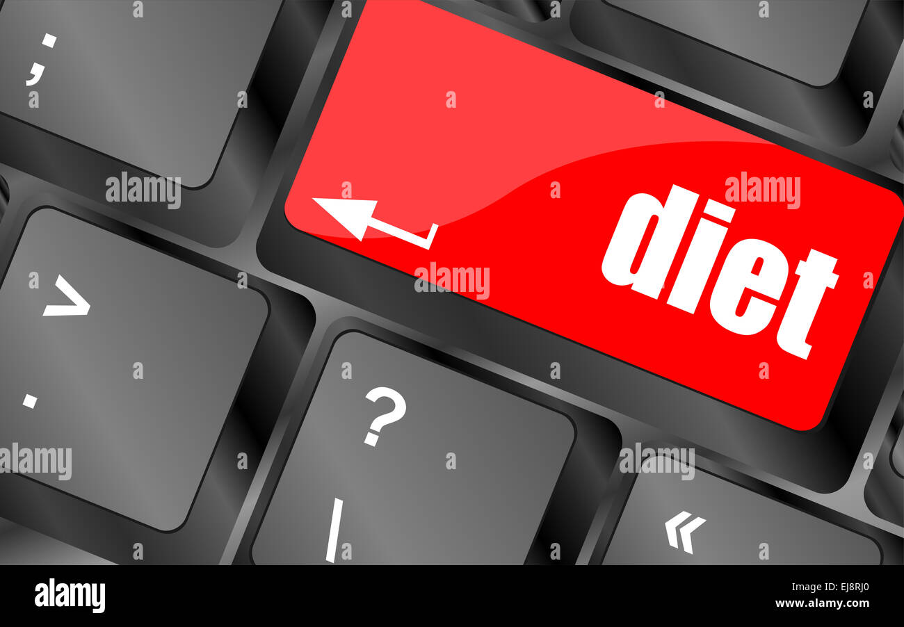 Menu on computer keyboard hi-res stock photography and images - Alamy