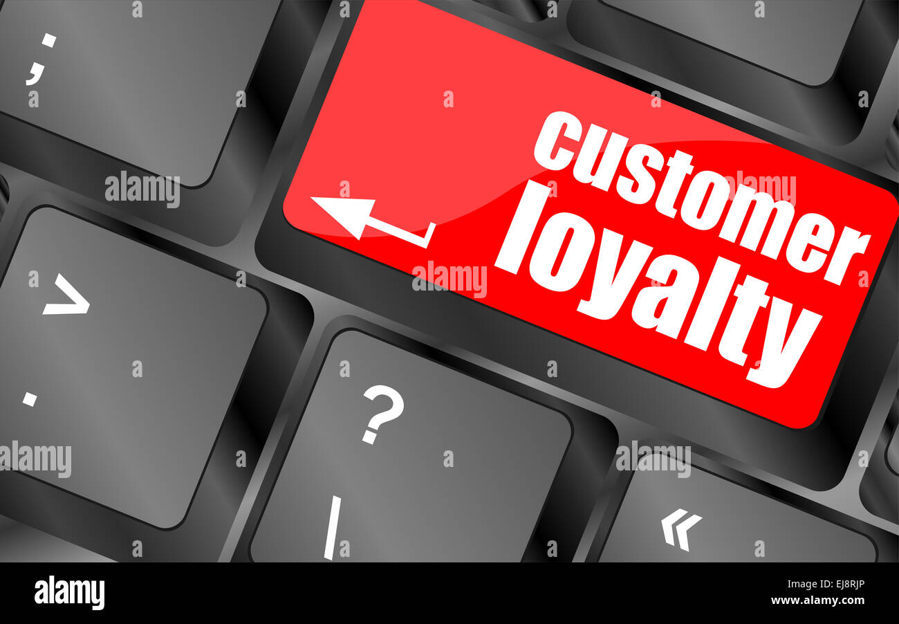 Word loyalty hi-res stock photography and images - Alamy