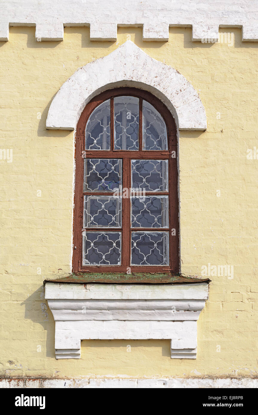 Window in ancient Church Stock Photo - Alamy