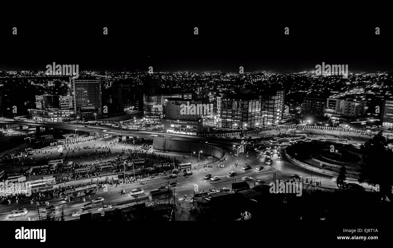 Addis ababa city landscape hi-res stock photography and images - Alamy