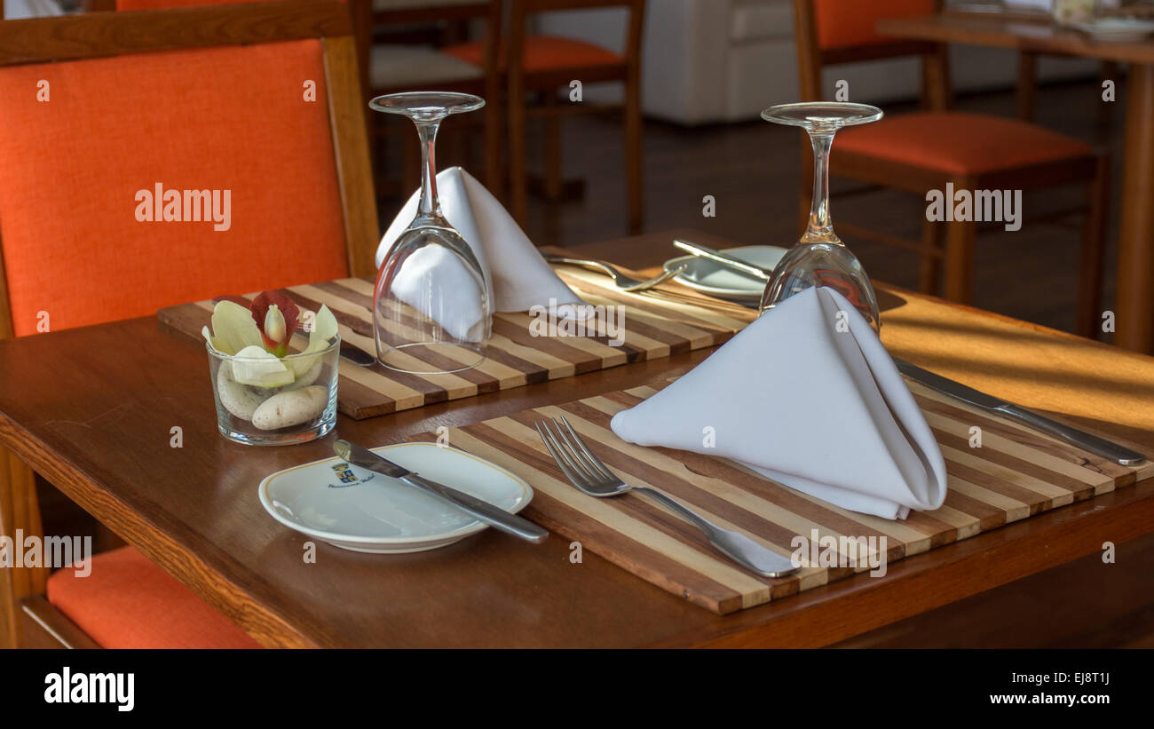 Table for two Stock Photo - Alamy