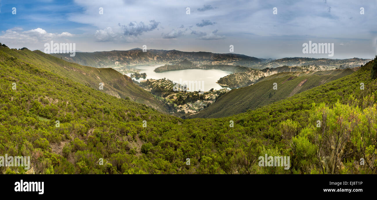 Wonchi Crater lake Stock Photo - Alamy