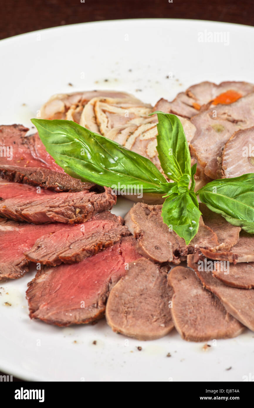 Closeup meat cuts Stock Photo - Alamy