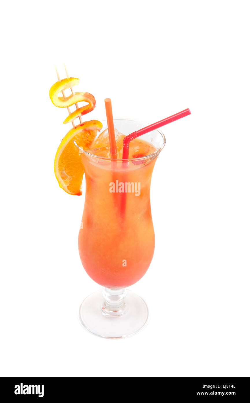 Orange dollar cocktail Stock Photo - Alamy
