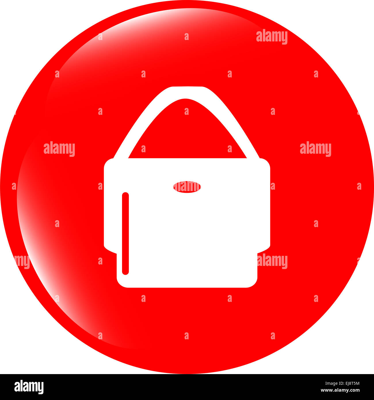 Shopping bag button hi-res stock photography and images - Alamy